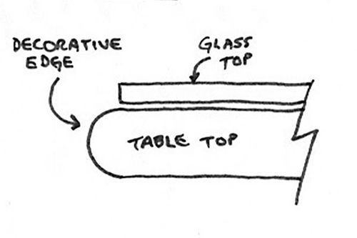 How to Measure Glass Tops