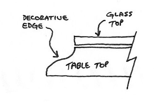 How to Measure Glass Tops