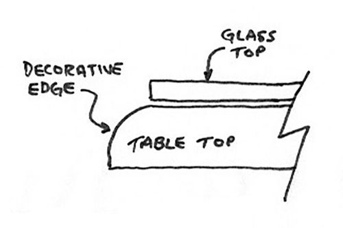 How to Measure Glass Tops