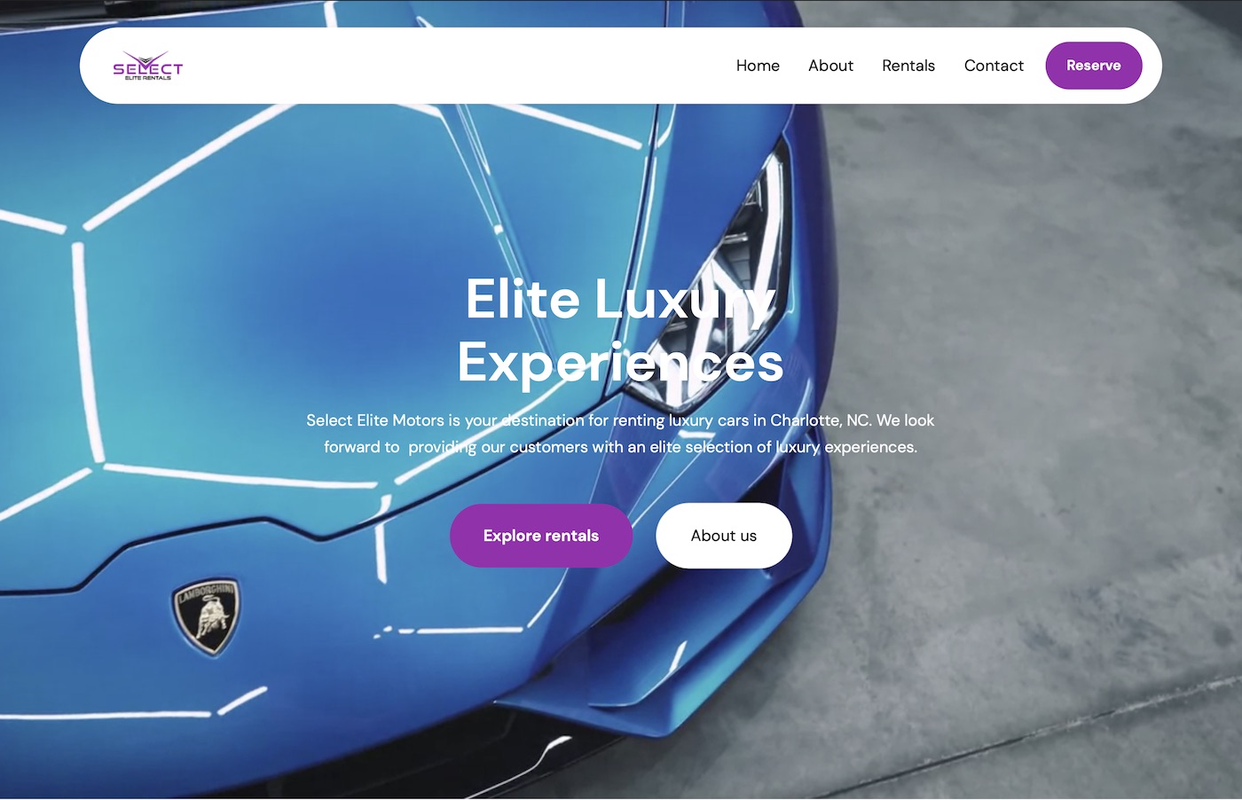 About - Select Elite Rentals - Luxury and Exotic Car rentals ...