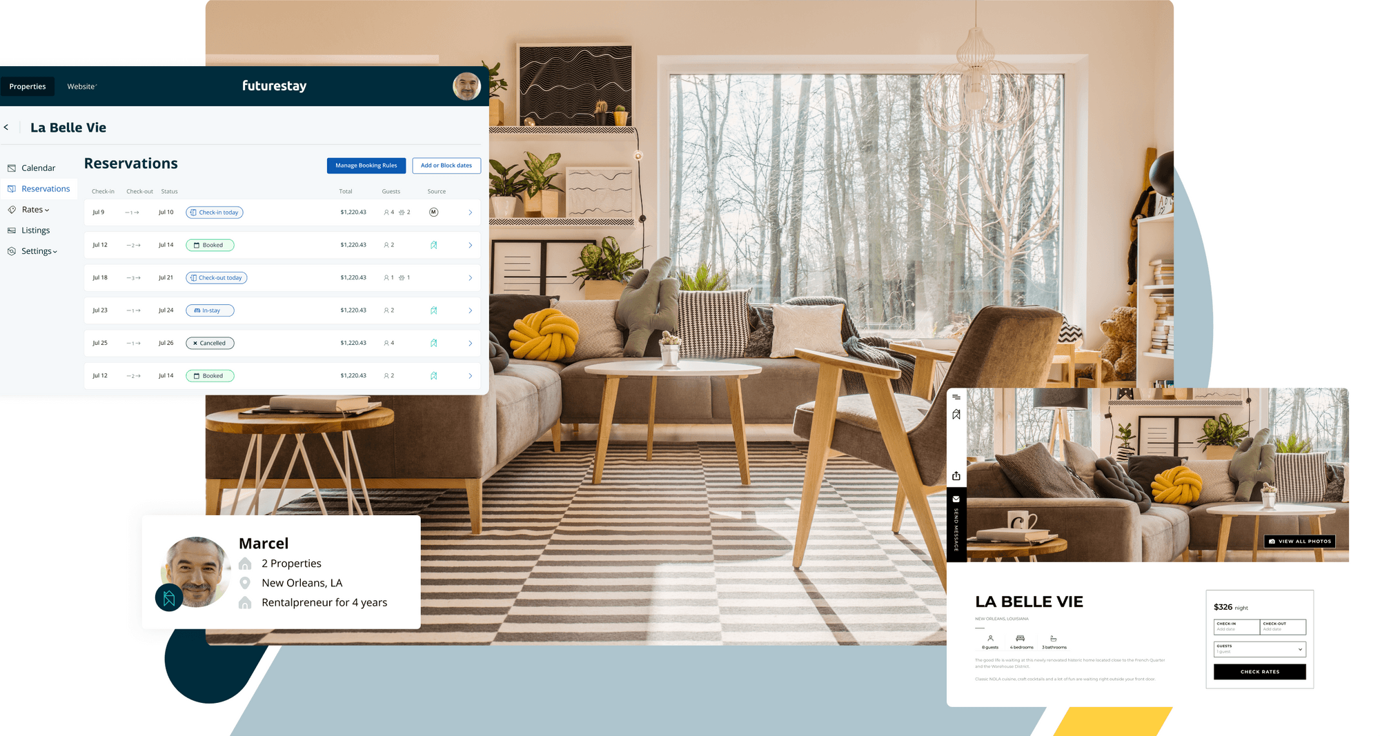 Short-term Rental Management Software | Futurestay