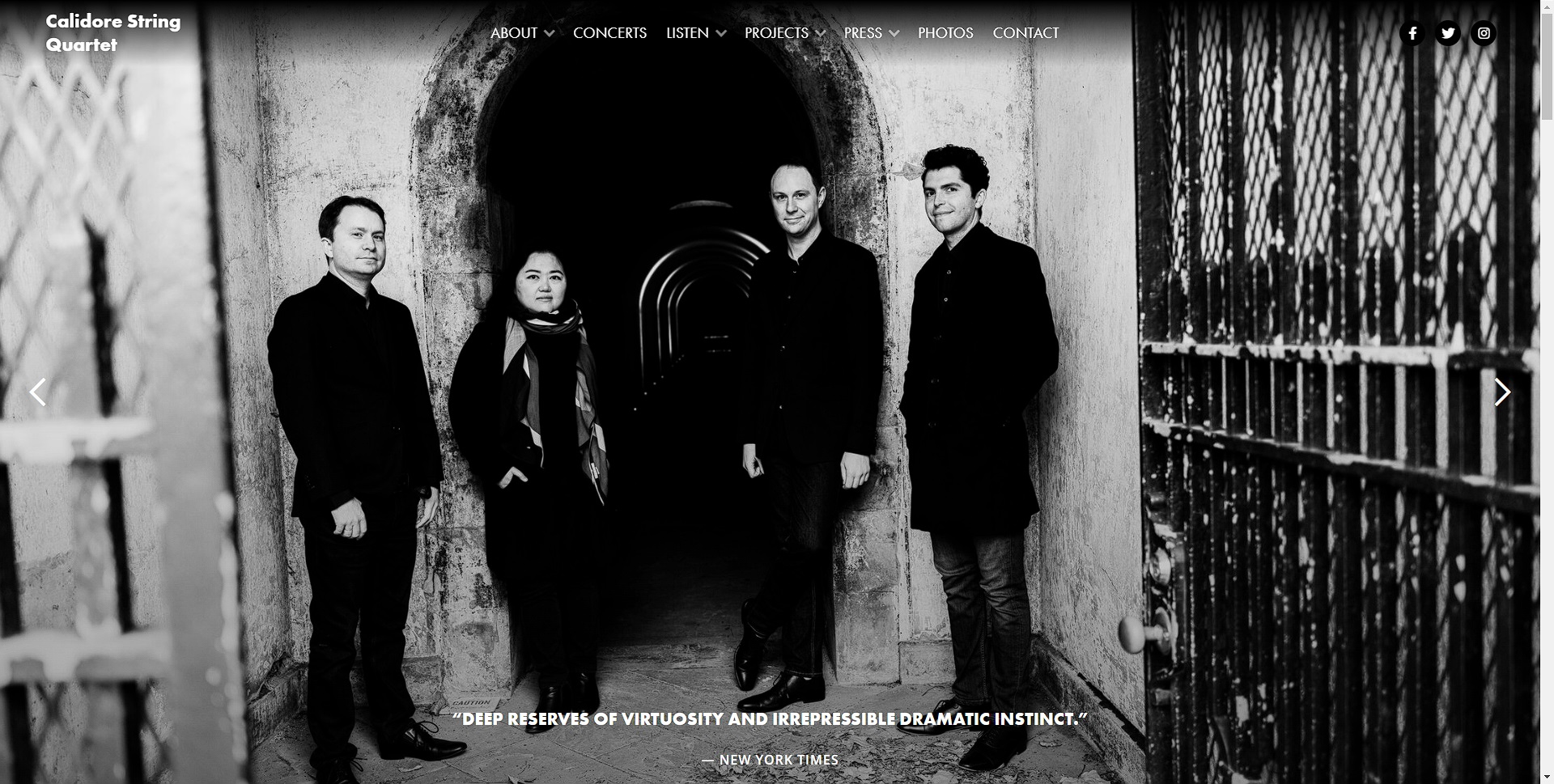Calidore String Quartet | Official Website