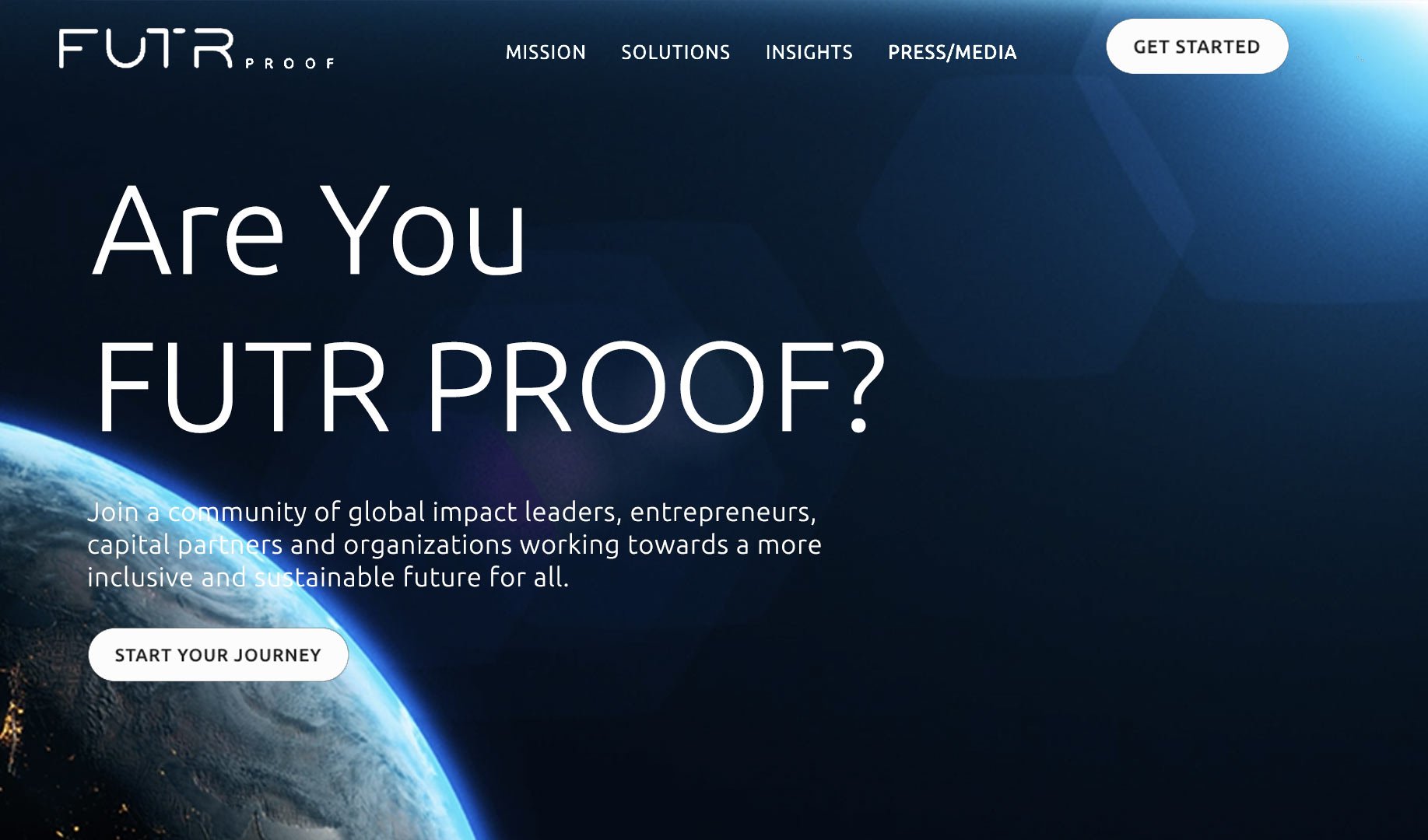 FUTR PROOF - Start your journey