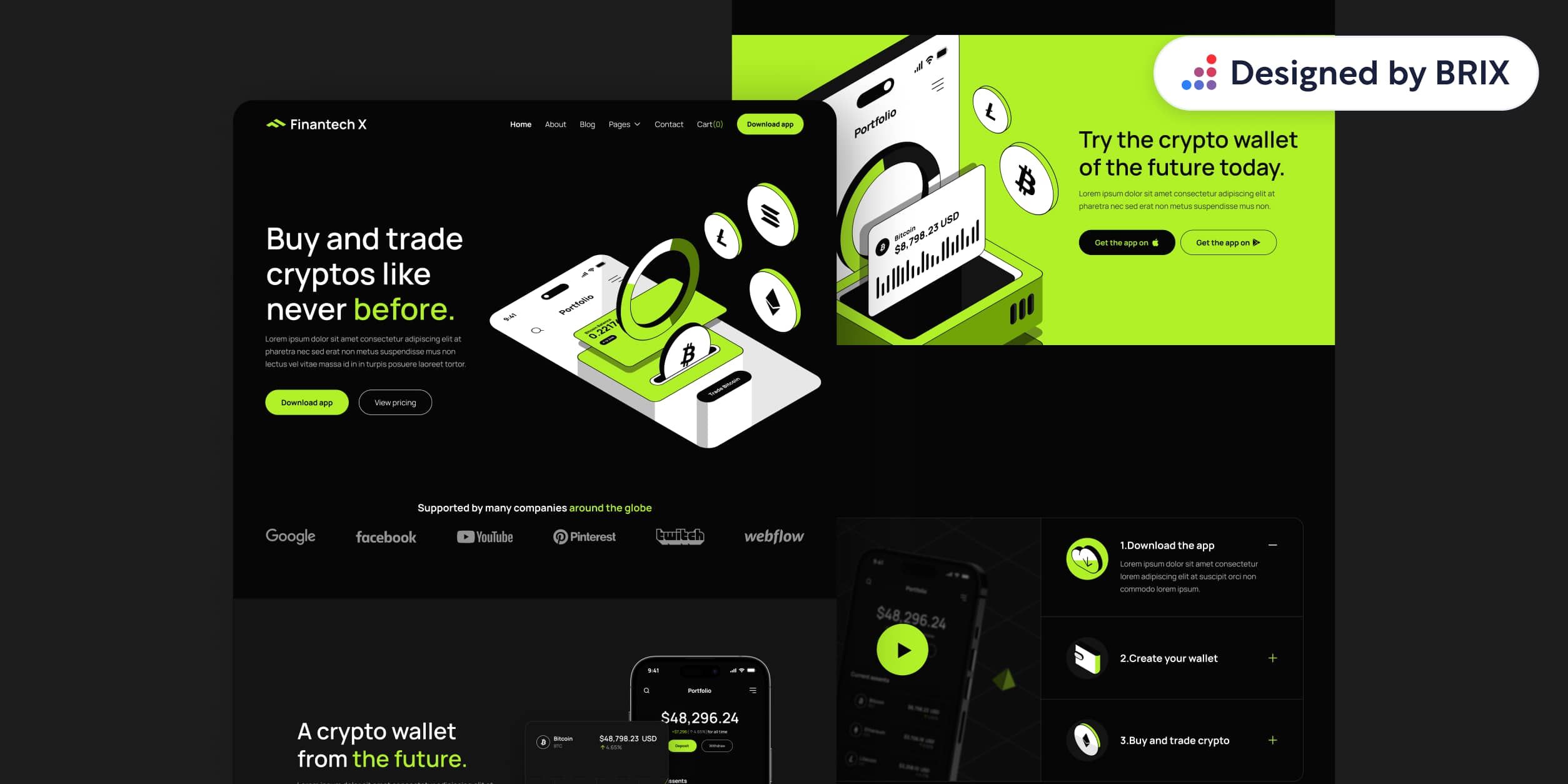 10 Crypto Website Designs for Inspiration in 2023 | BRIX Agency