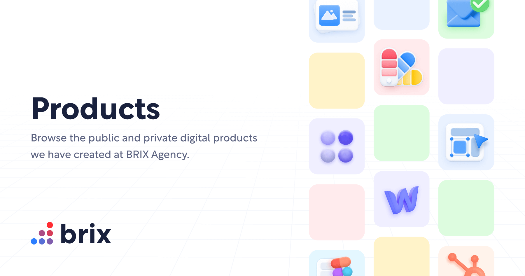 Discover our products | BRIX Agency