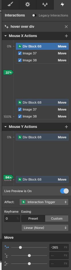 How to Create a Parallax Hover Effect in Webflow [+Video]