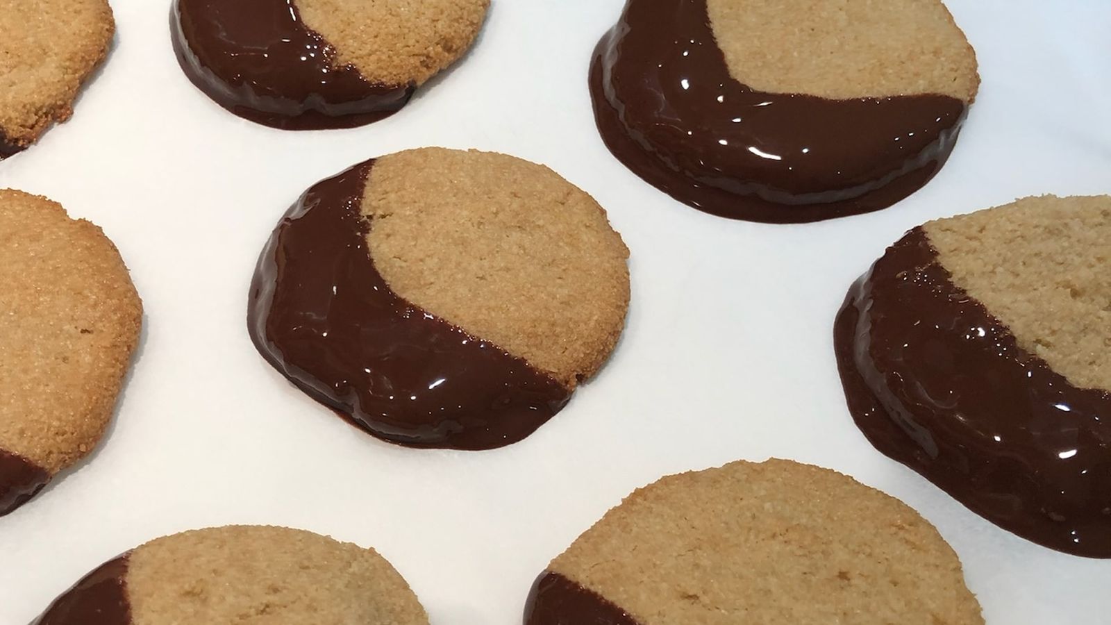 Chocolate Dipped Cookies