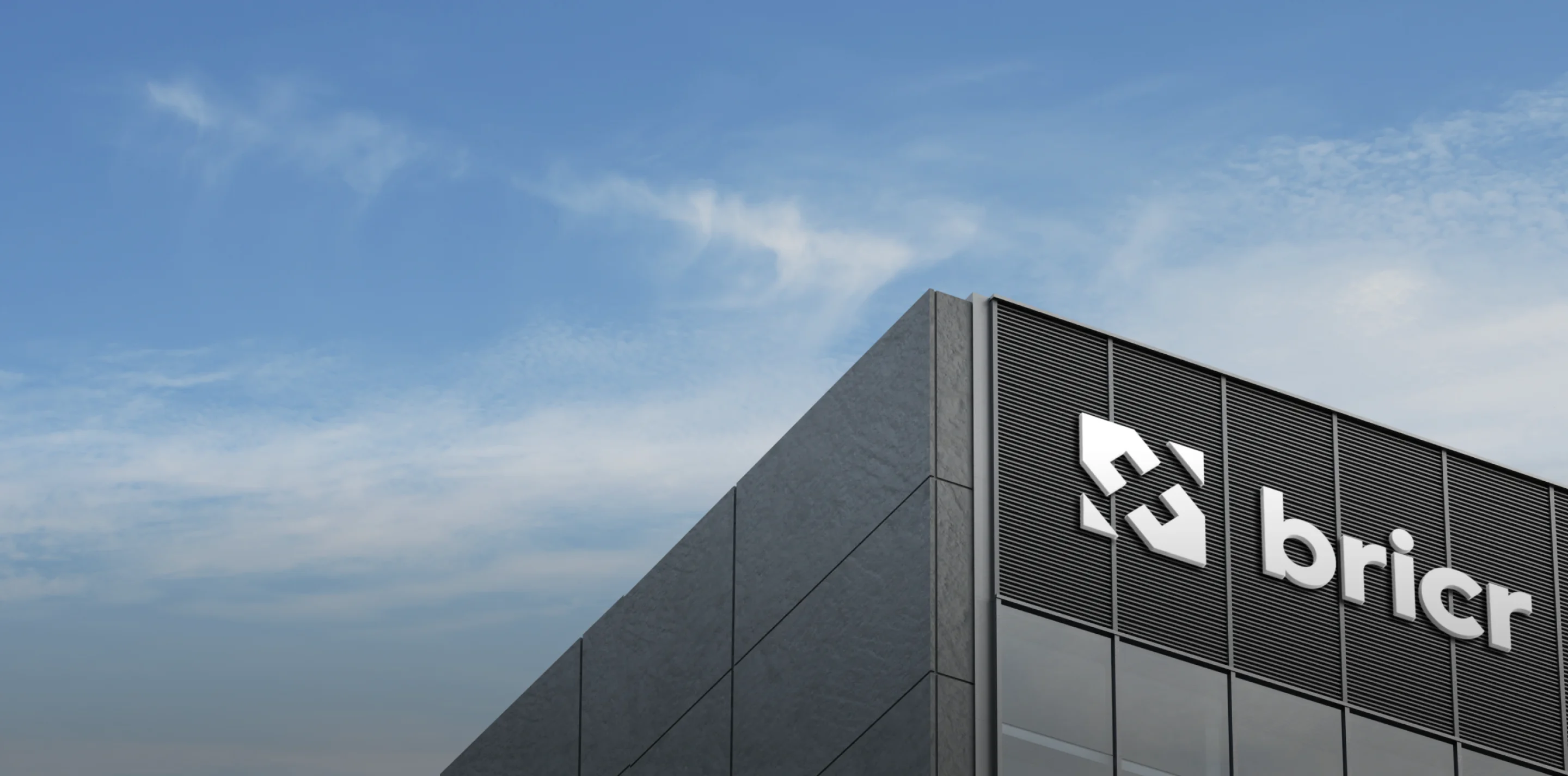 Bricr Estate: Clean and strict look for an ambitious real-estate solution