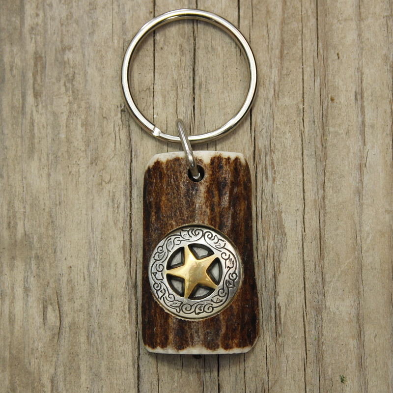 Antler Keychains