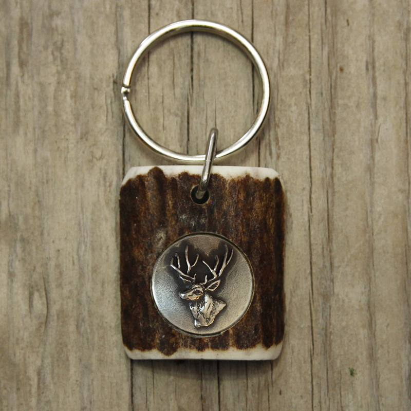 Antler Keychains