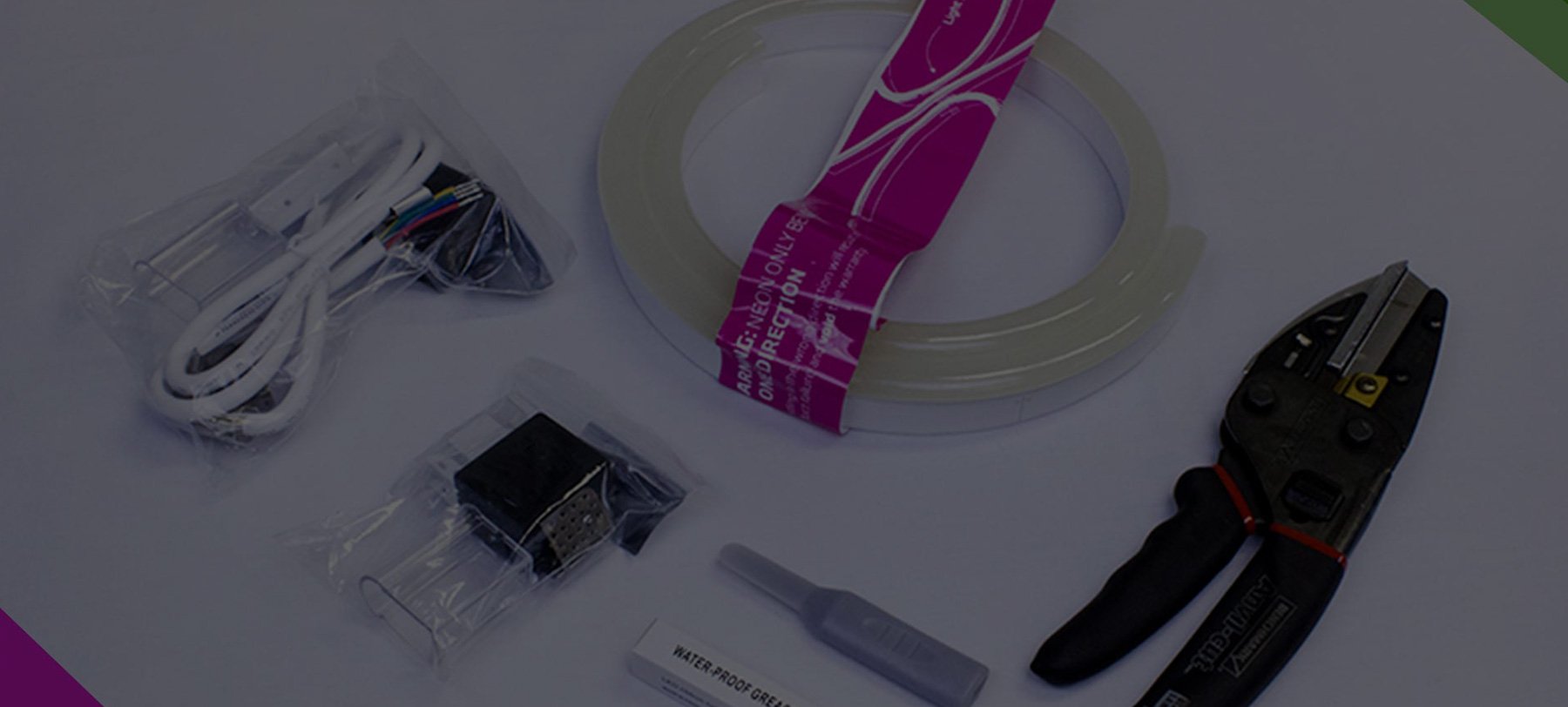 Neon Flex Connector Types | Glow Lab