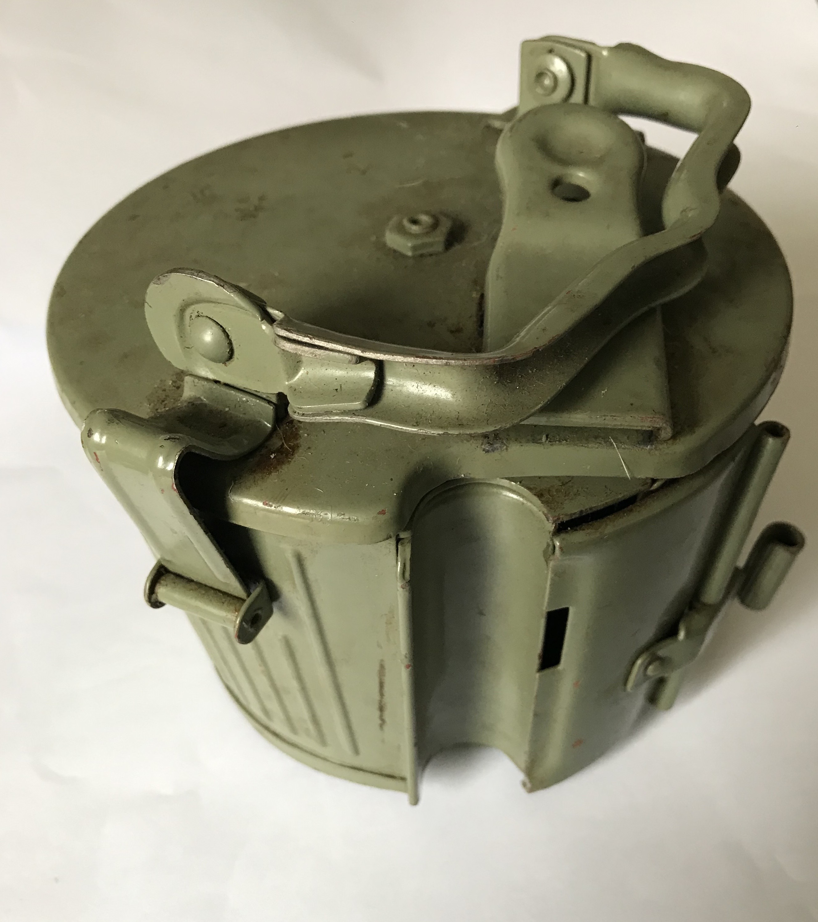 German MG34 / 42 drum magazine, also fits the Yugo MG42/53.