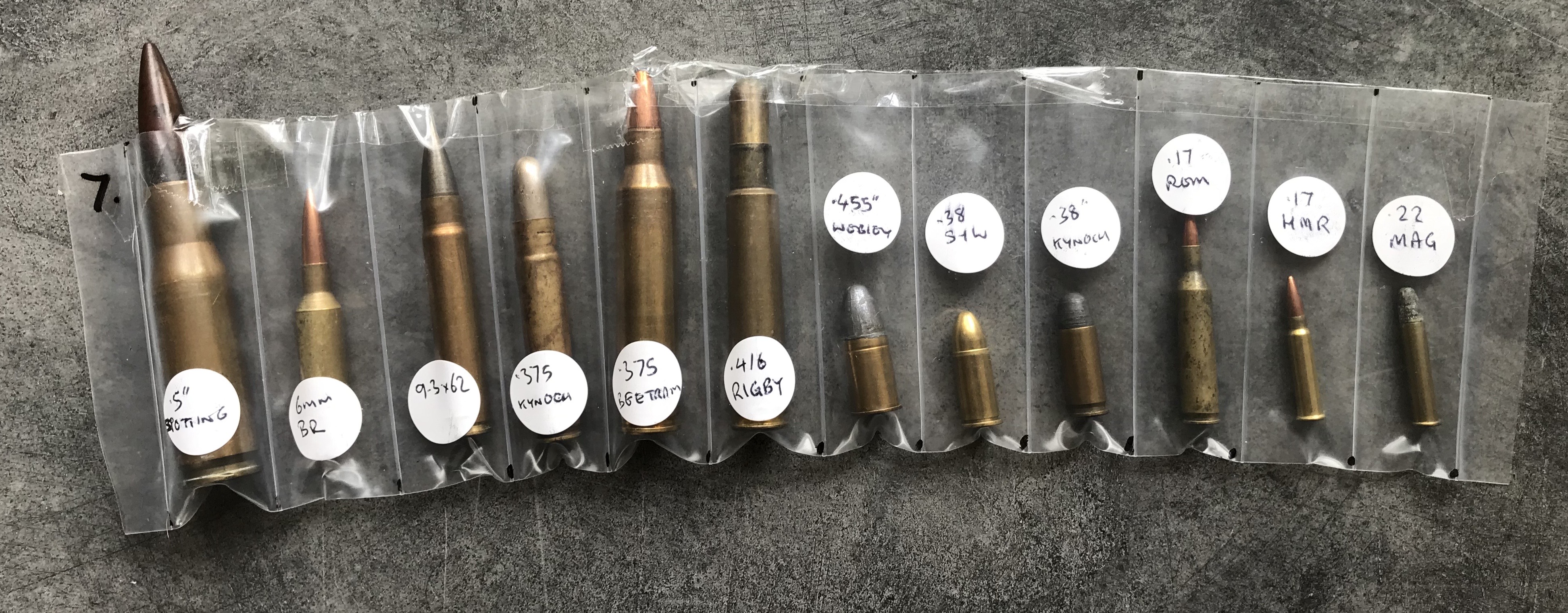 Large Inert Ammunition collection