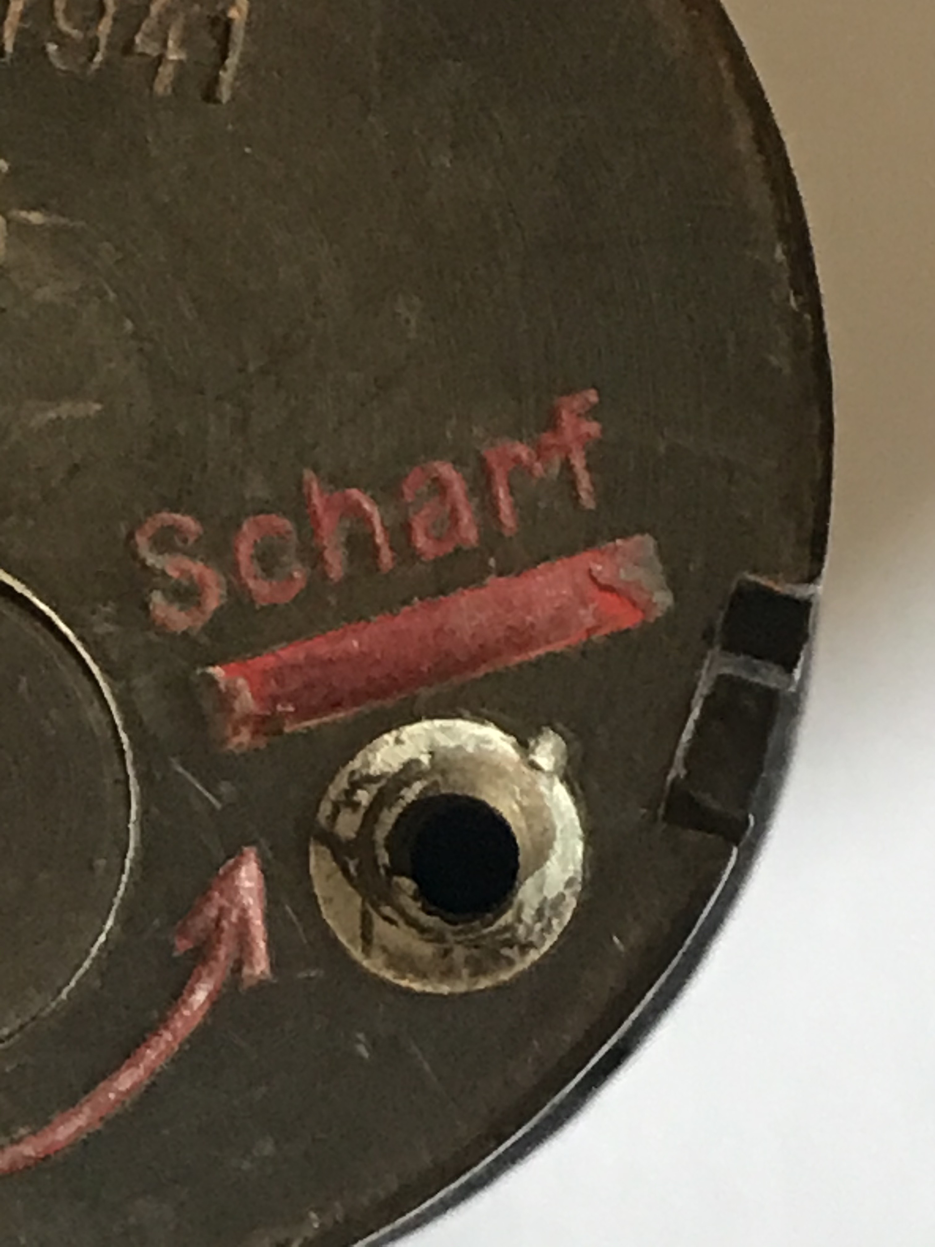 Original German WWII Anti-Tank Tellermine Fuze