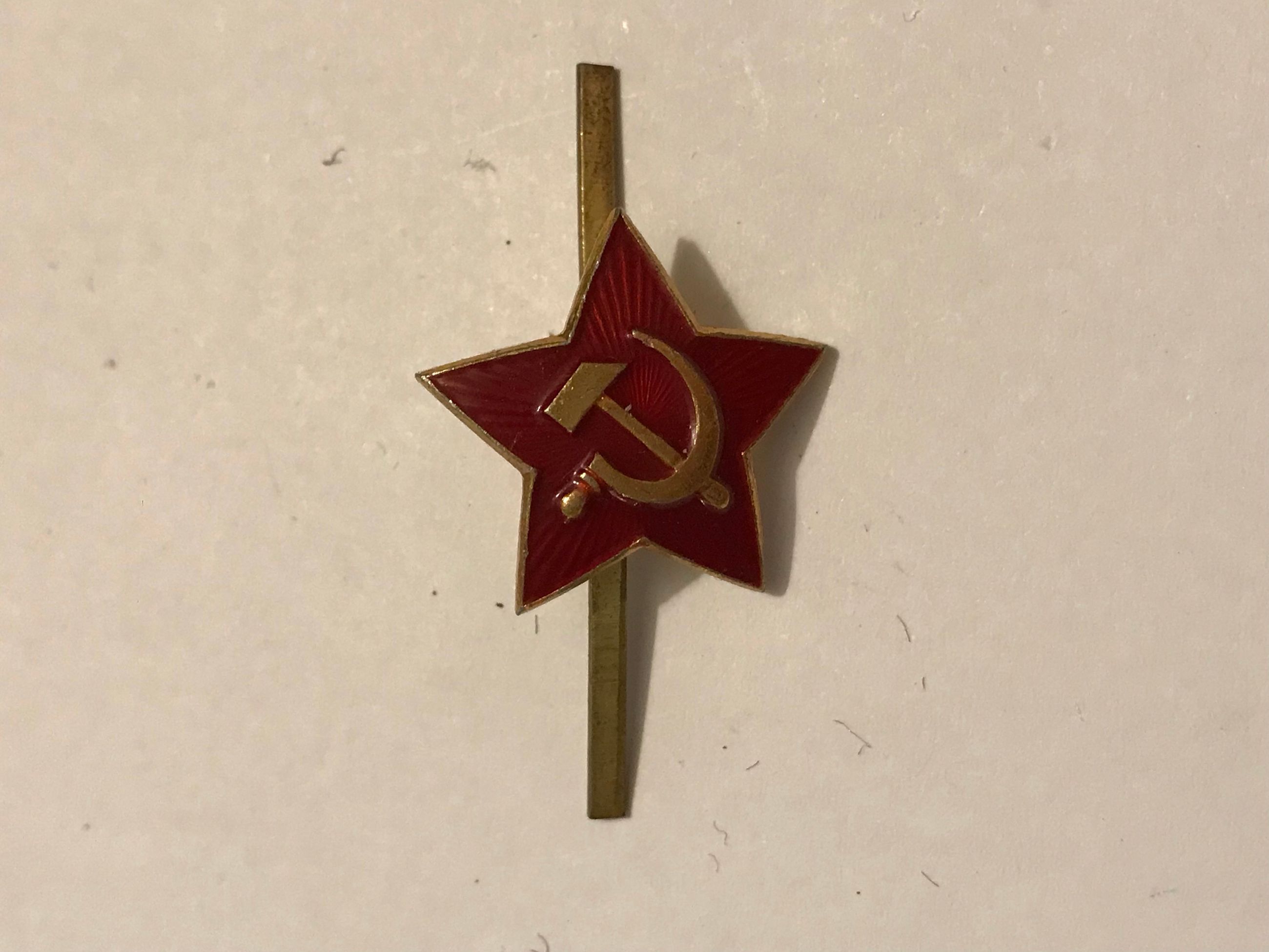 Soviet Ussr Russian Army Military Red Star Ushanka Hat Cap Beret Metal ...