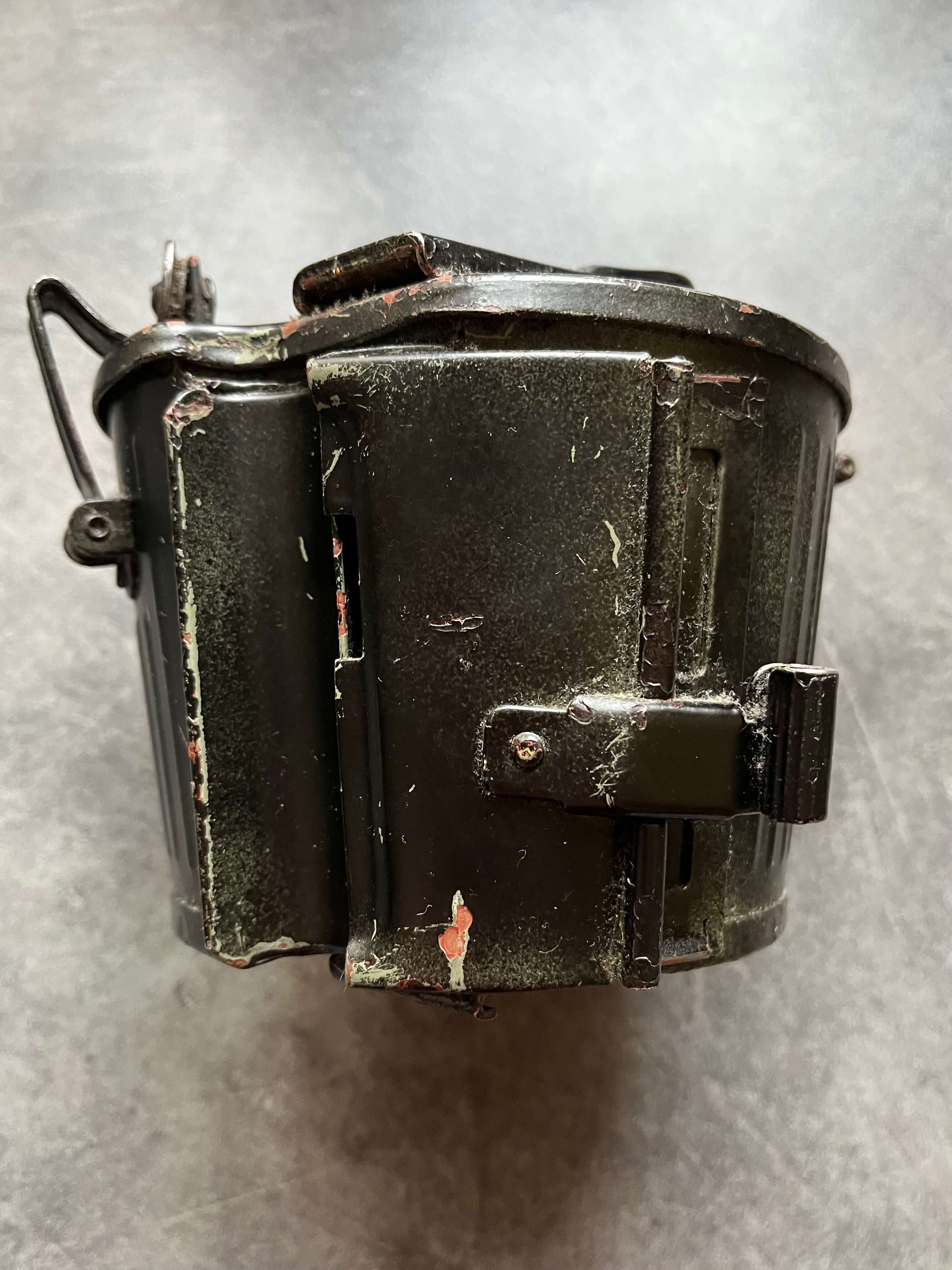 German MG34 / 42 drum magazine, also fits the Yugo MG42/53