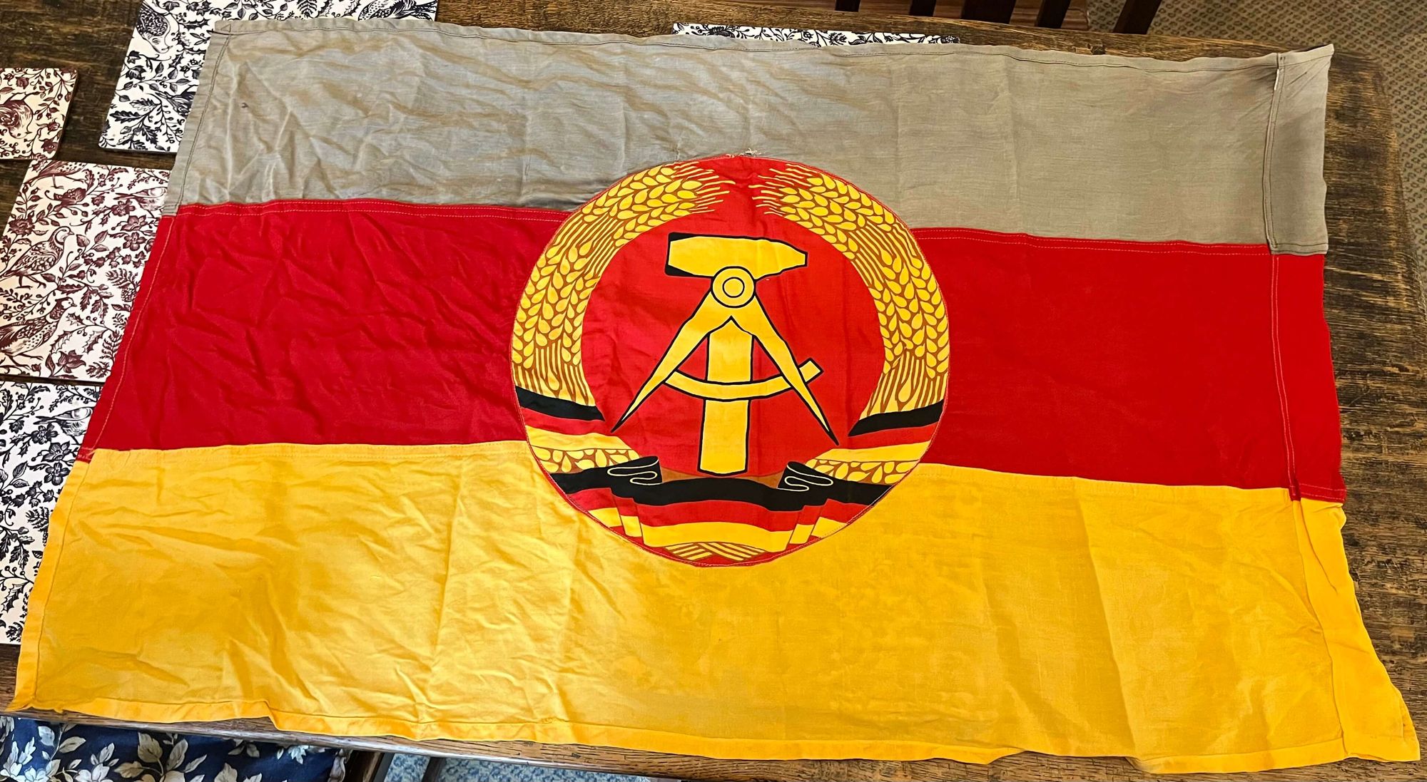 Original EAST GERMAN/DDR FLAG