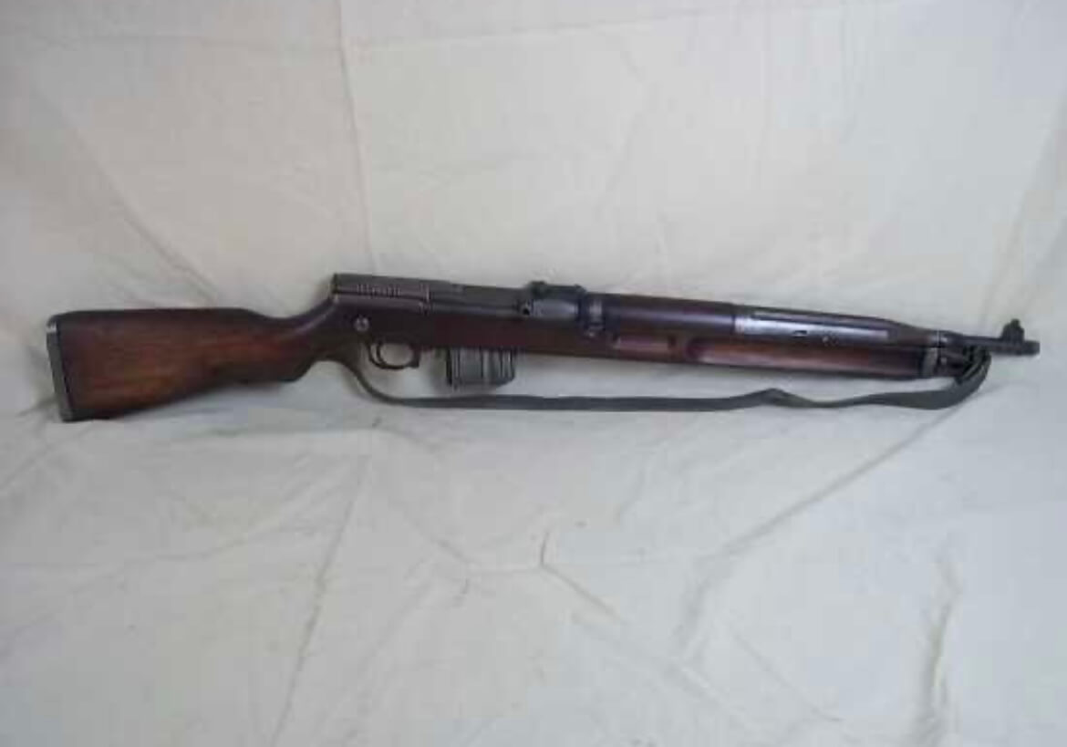 Old Spec Vz52 Semi Automatic Rifle