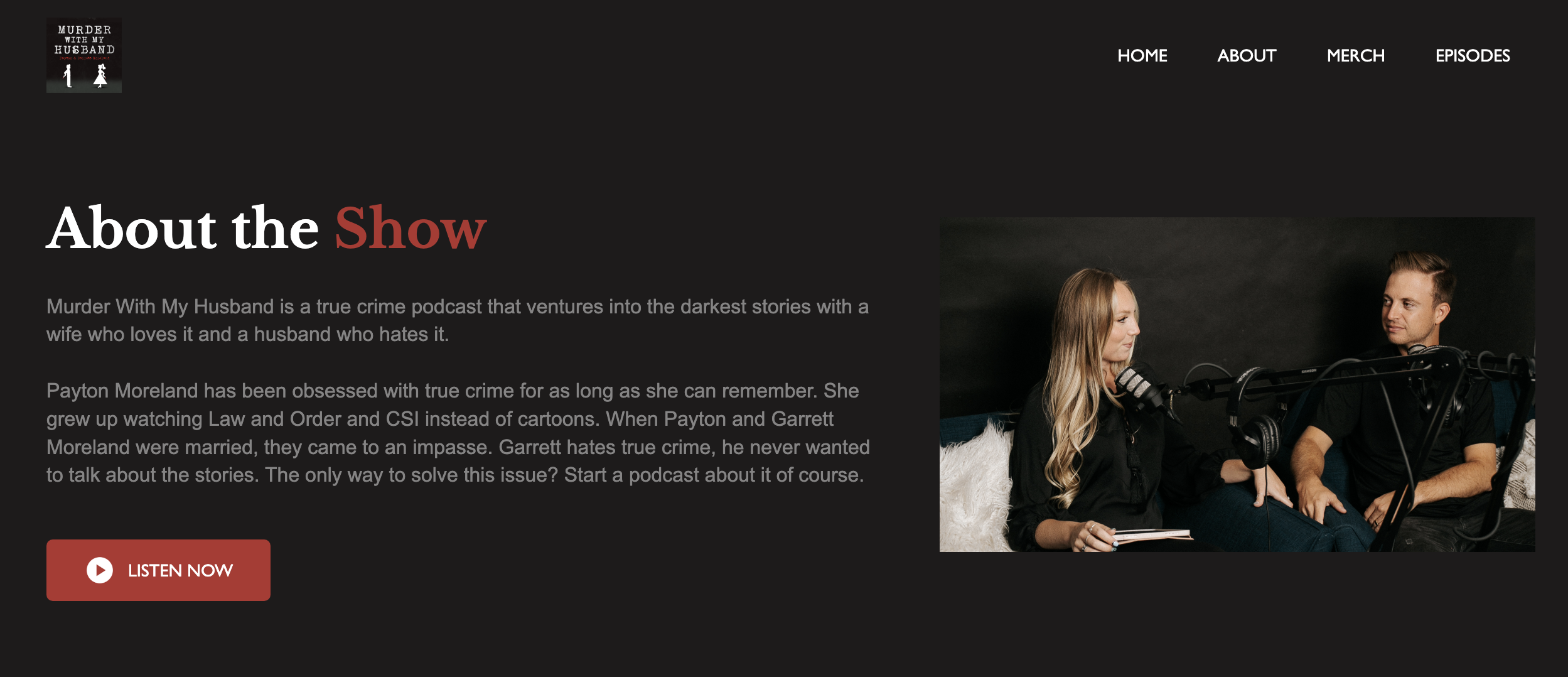 Murder With My Husband | About the Show