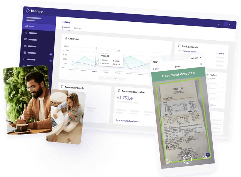 Banqup - The digital link between entrepreneurs and accountants