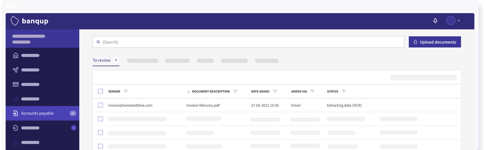 Banqup - The digital link between entrepreneurs and accountants