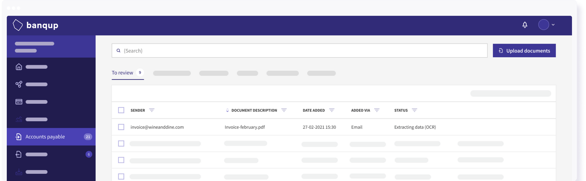 Banqup - The digital link between entrepreneurs and accountants