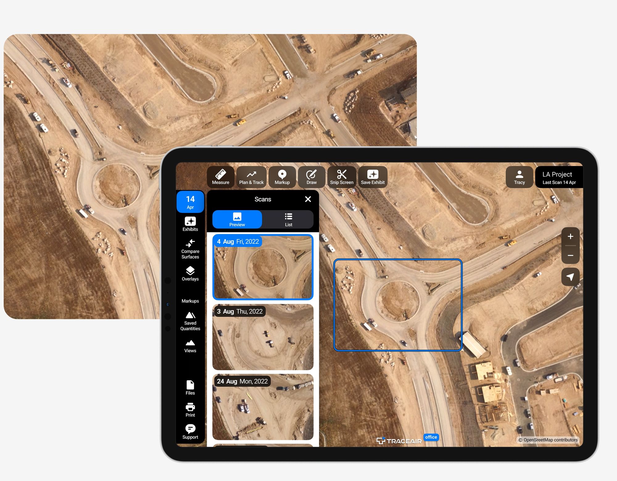 3D Site Work Platform for Land Development