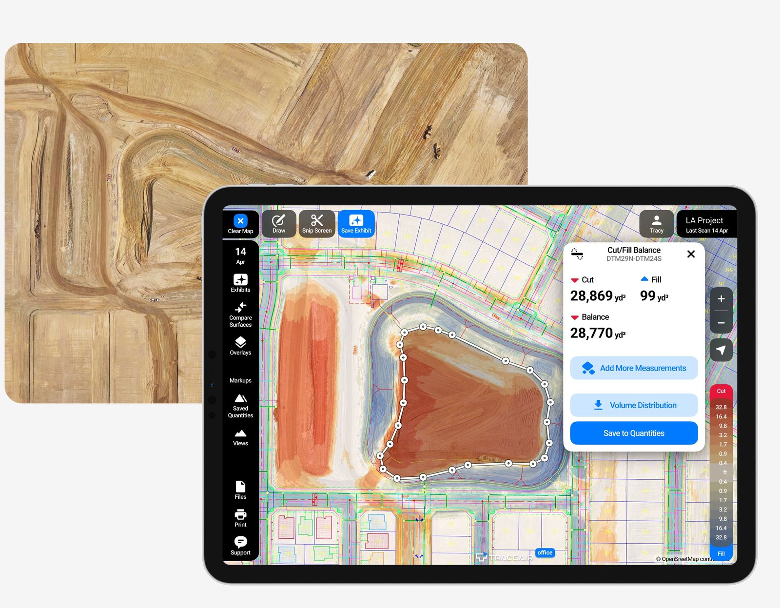 3D Site Work Platform for Land Development
