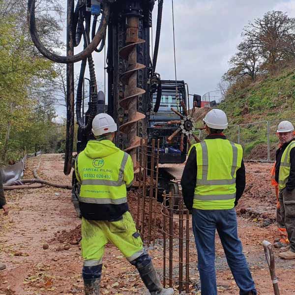 Screw Piling / Helical Piling | Capital Piling