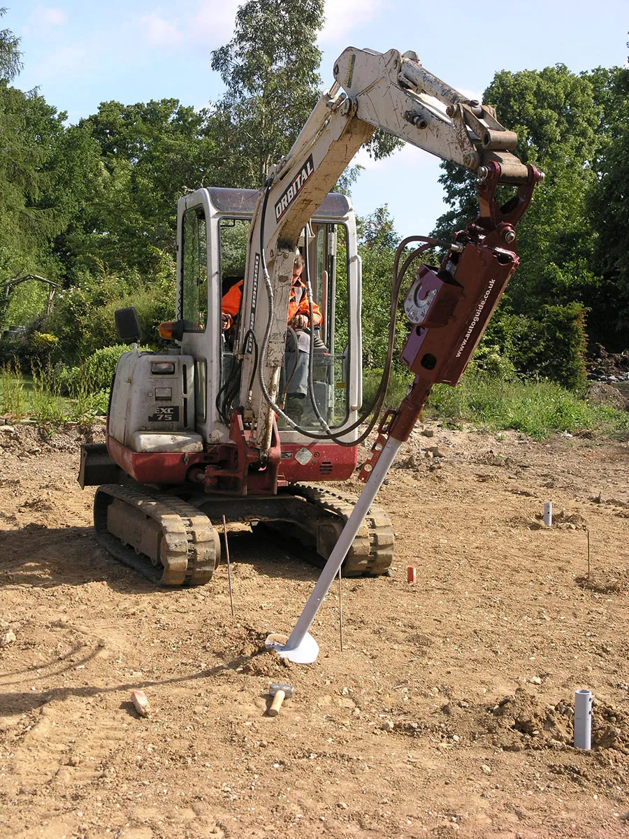 Screw Piling / Helical Piling | Capital Piling