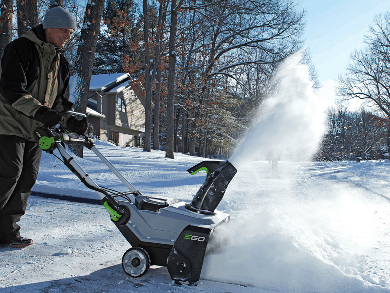 Conquer Winter with Ego Snow Blowers | National Assemblers