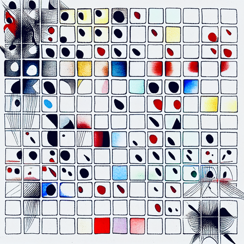 In the beginning was Grid by Helena Sarin - Collection - Le Random — A Digital Generative Art ...