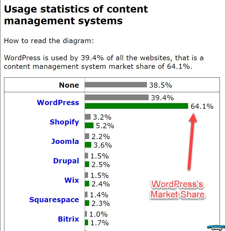 40 WordPress Statistics & Facts 2023 [Infographics]