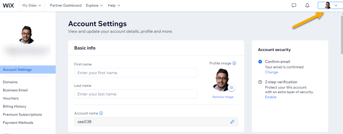 How to Delete a WiX Account (Visual Step by Step Guide)