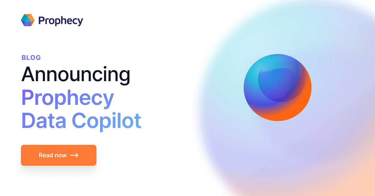 Introducing Prophecy Data Copilot - generative AI for data engineering