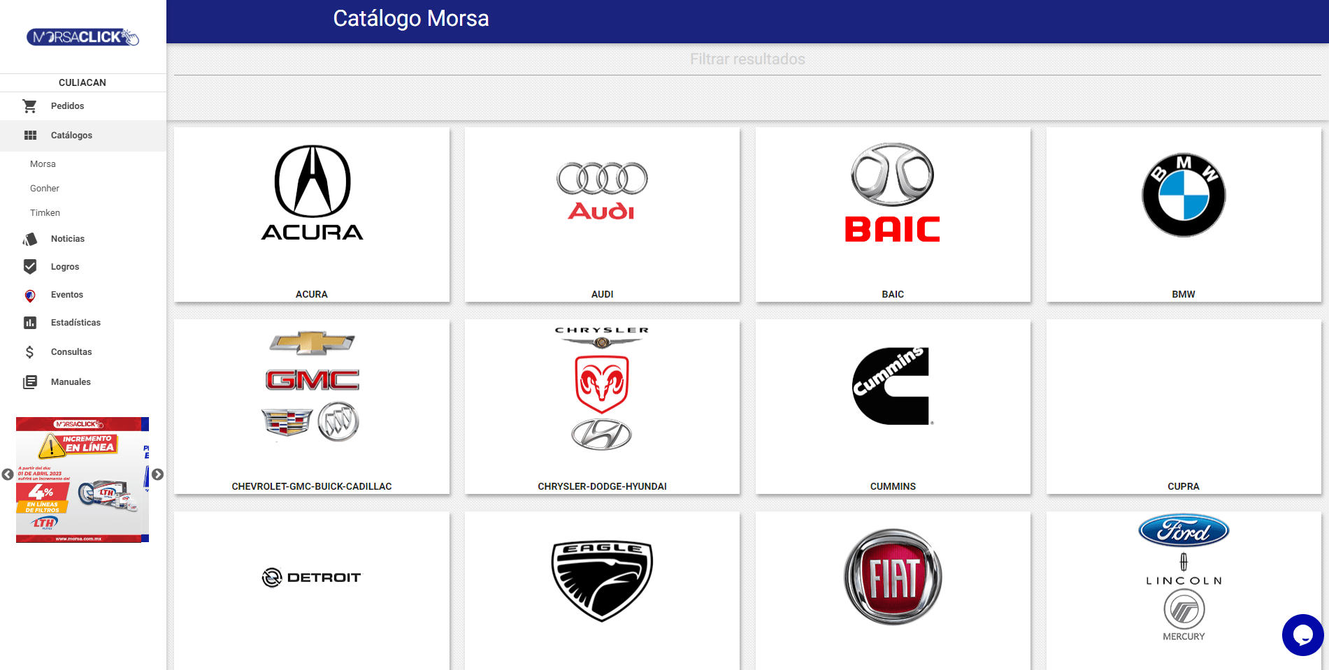 Morsa Click - Compra en Línea - Grupo Morsa de México