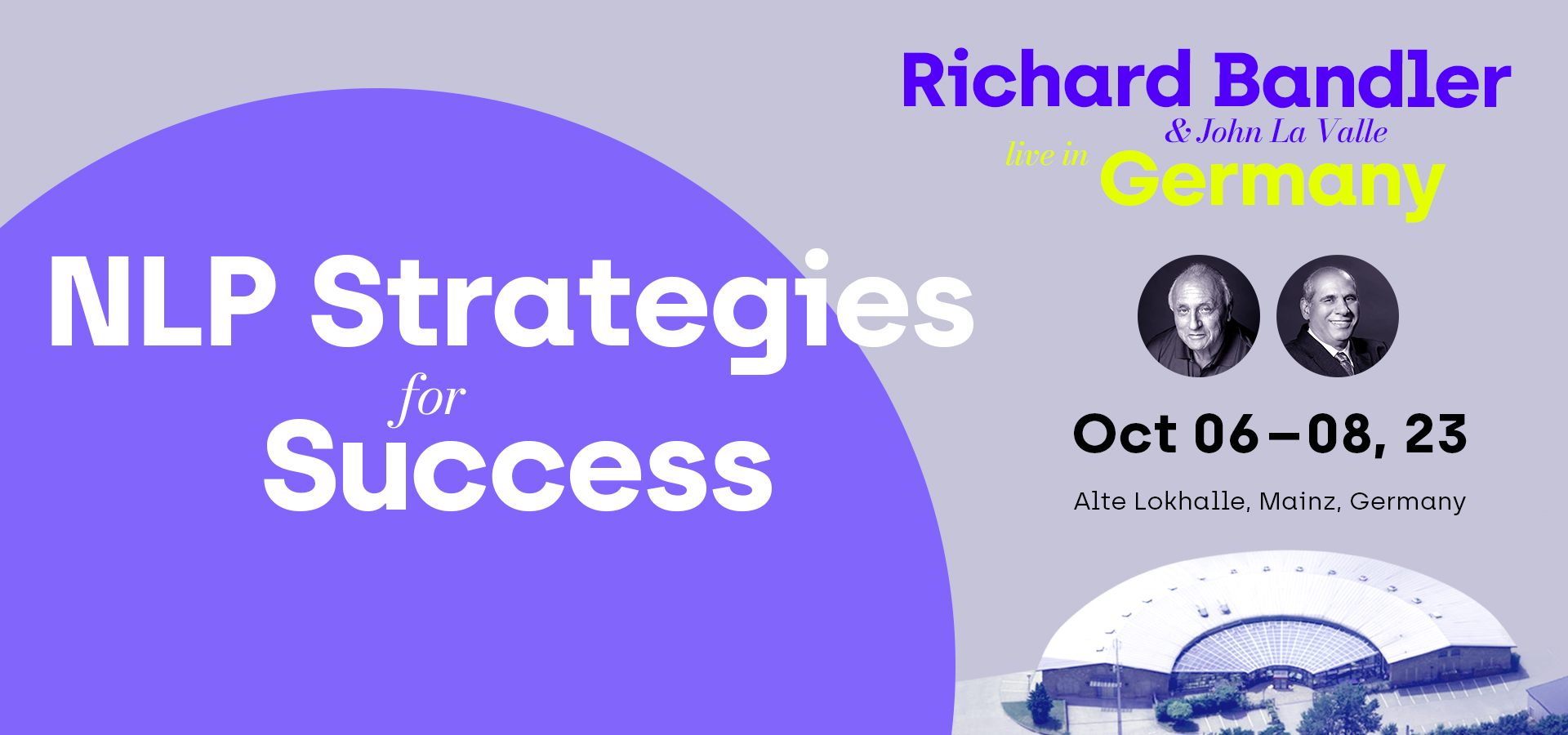 Richard Bandler live in Germany | The NLP-Event 2023