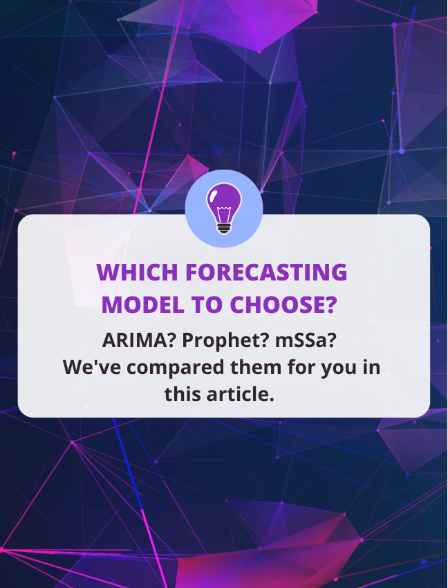 How to Choose the Best Model for Time Series Forecasting: ARIMA, Prophet, or mSSa