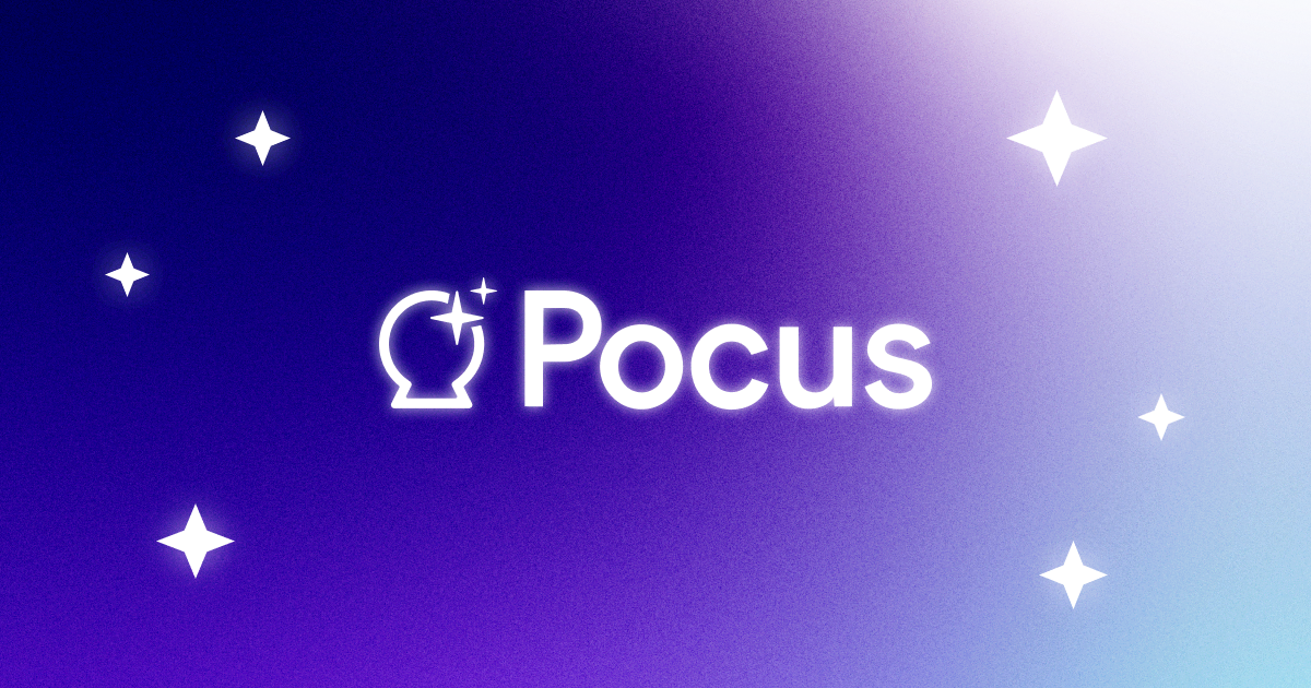Pocus - The Revenue Data Platform for go-to-market