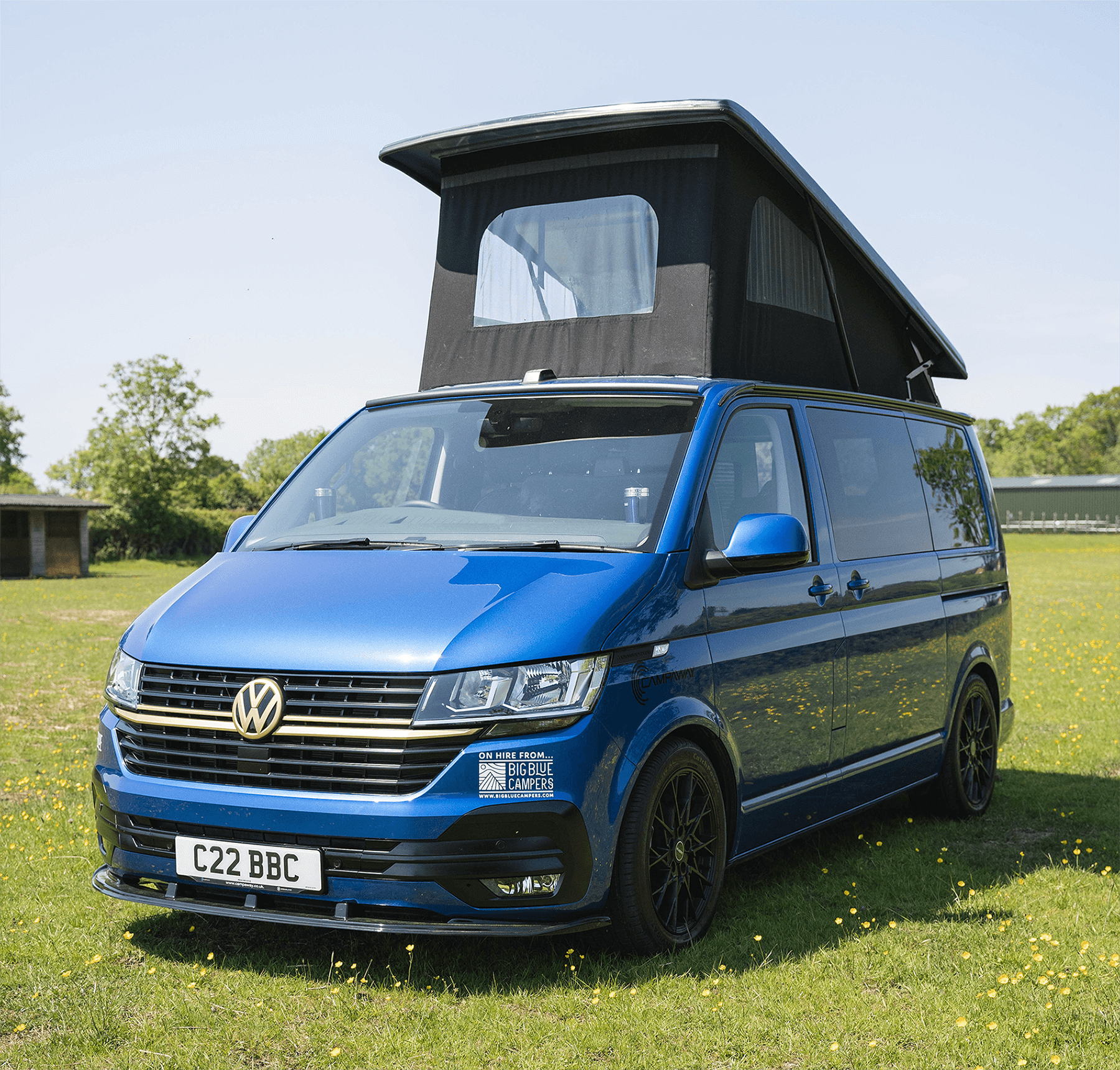 Blue Campervan | Big Blue Campers
