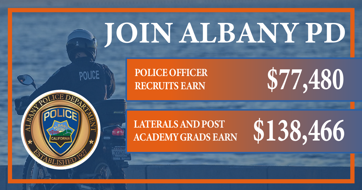 Serve the Community. Make an Impact. Join Albany PD.