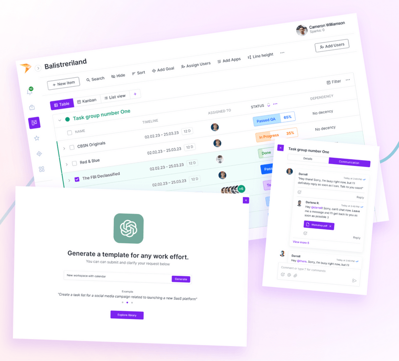 MetaSpark® The AI-Powered Platform for Project & Task Management.