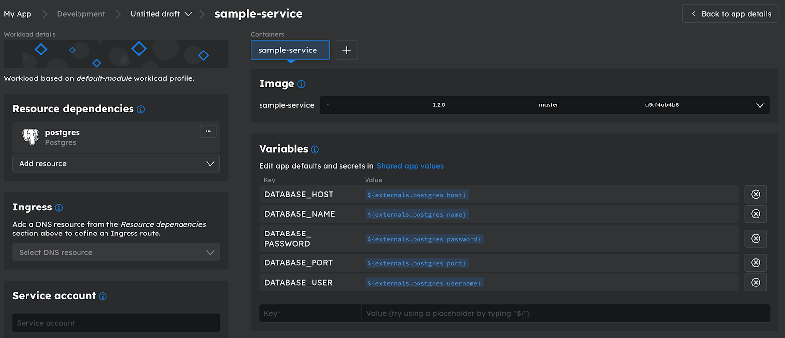 How to provision a PostgreSQL database on a Cloud SQL instance for a ...