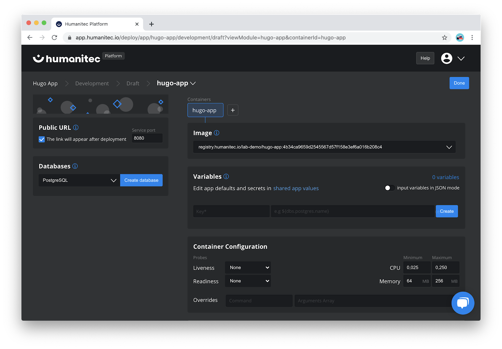 How Do I Deploy a Hugo Website? | Humanitec