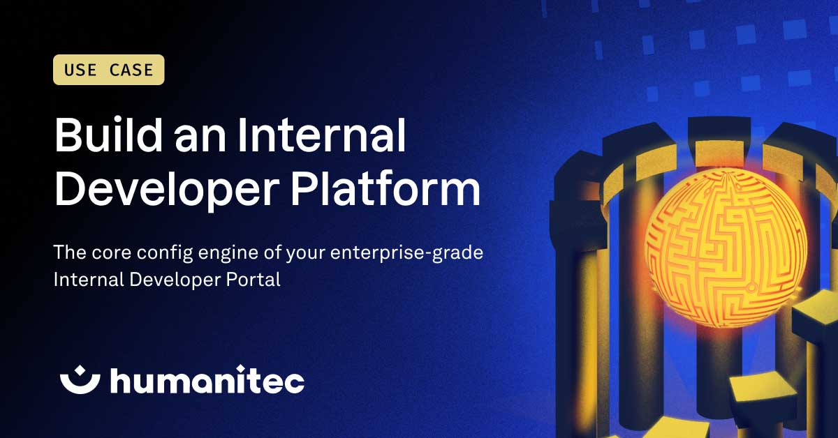 Use Case: Build an Internal Developer Platform