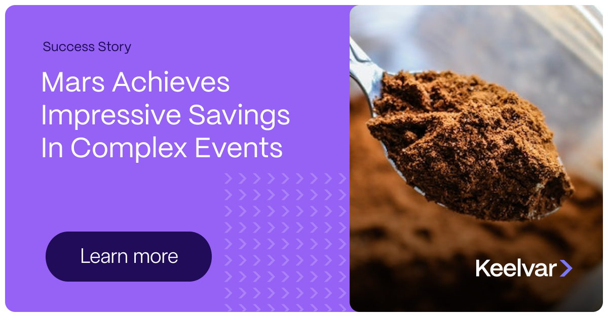 Mars Achieves Impressive Savings In Complex Events - Keelvar