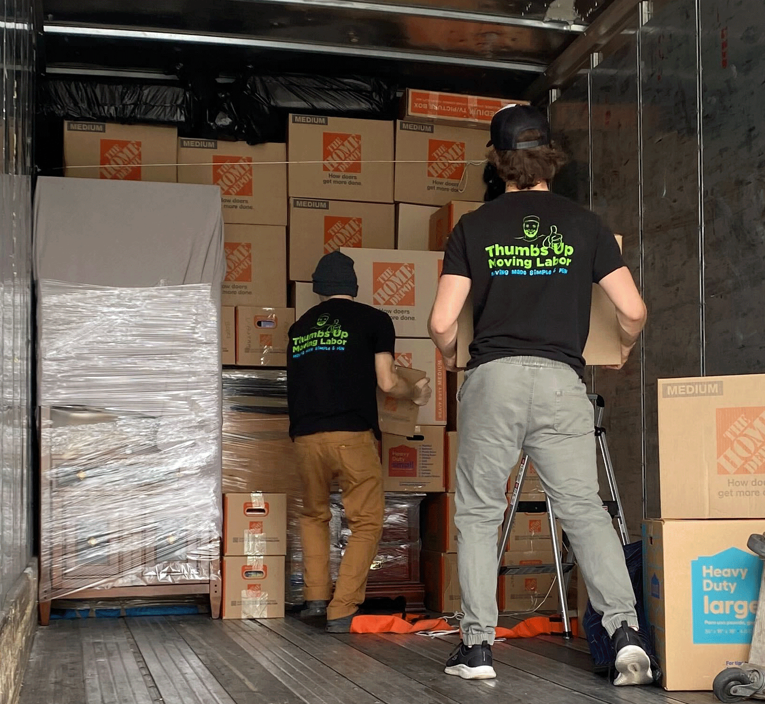 Office Relocation - Thumbs Up Moving Labor