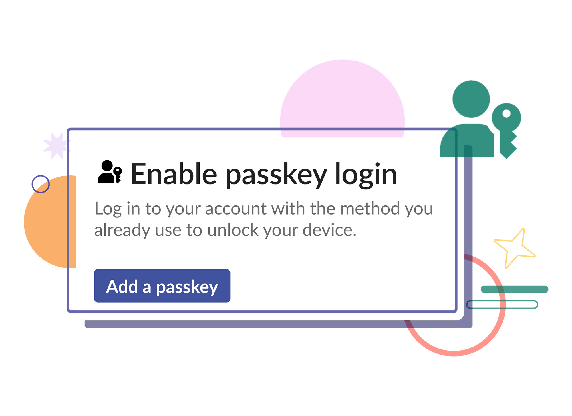 Passkey login | Passkey Flex | Passage by 1Password