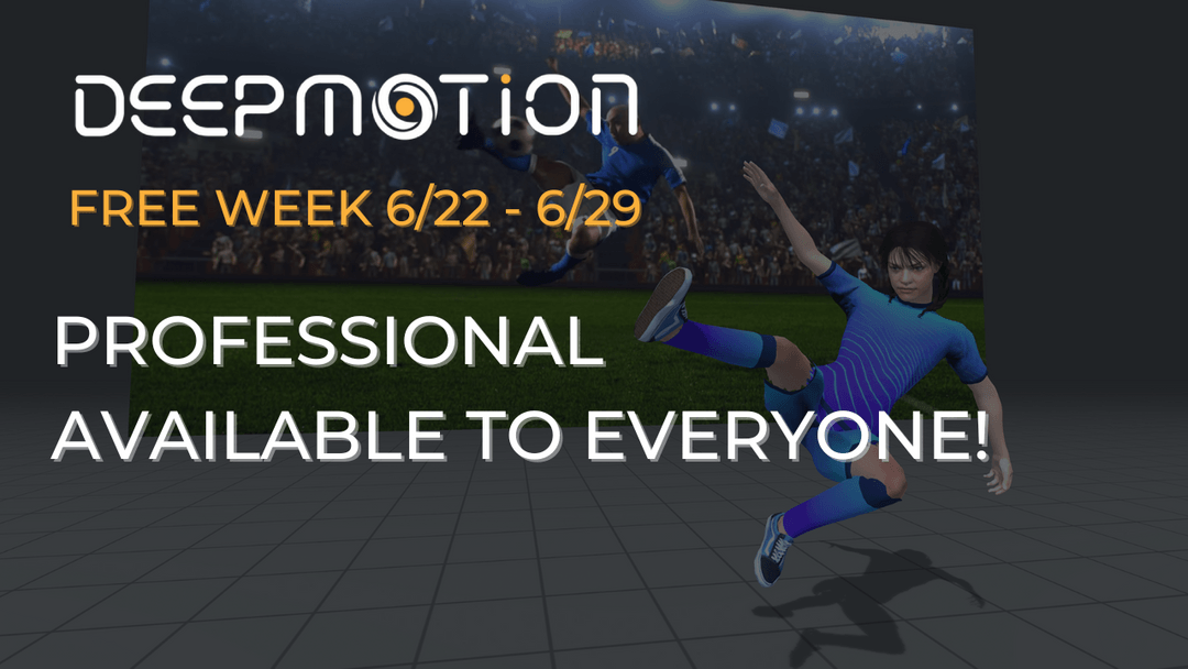 DeepMotion - Ai Motion Capture & Body Tracking