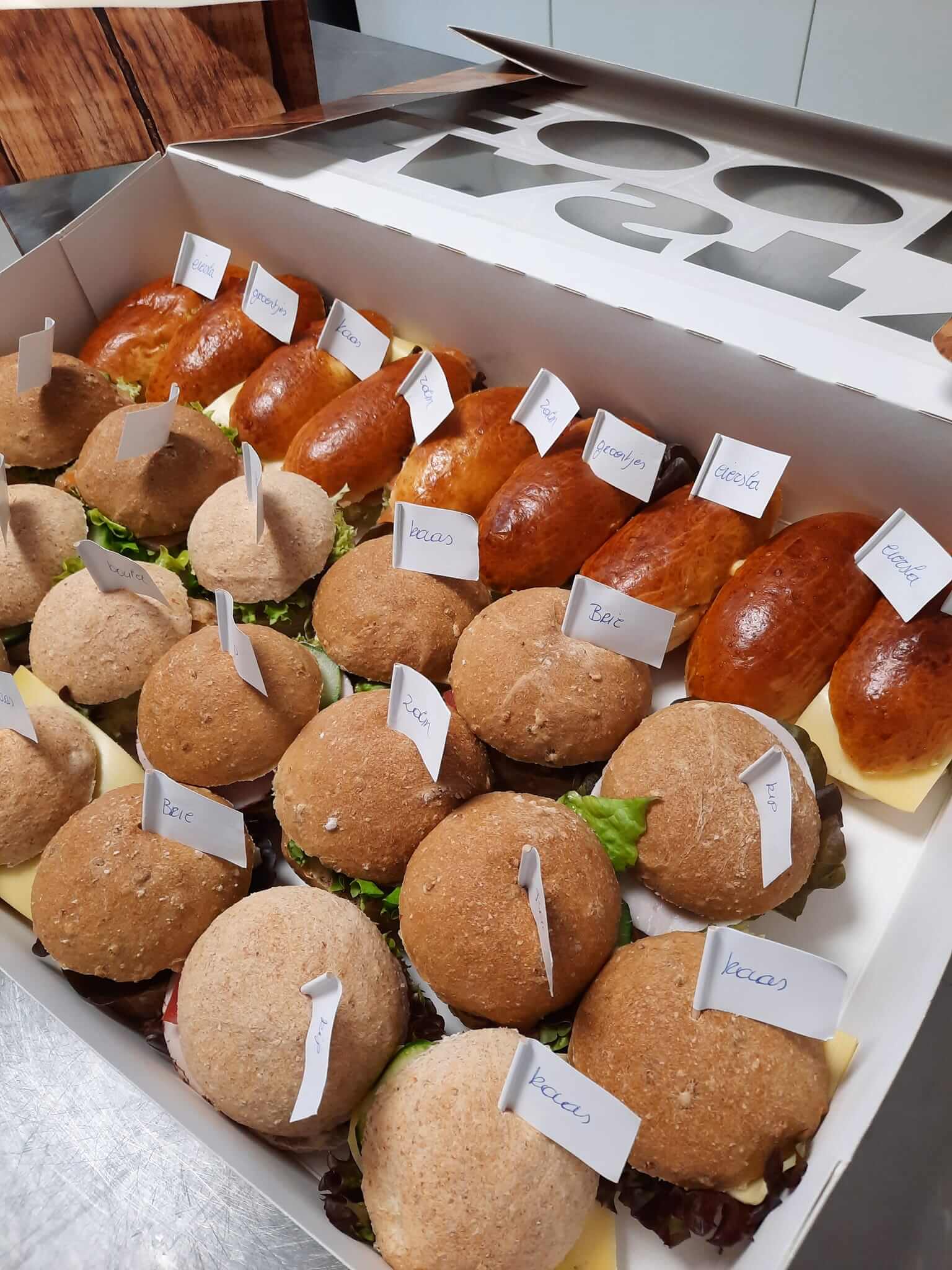 Belegde broodjes | Bakplezier Dirk & Kristel